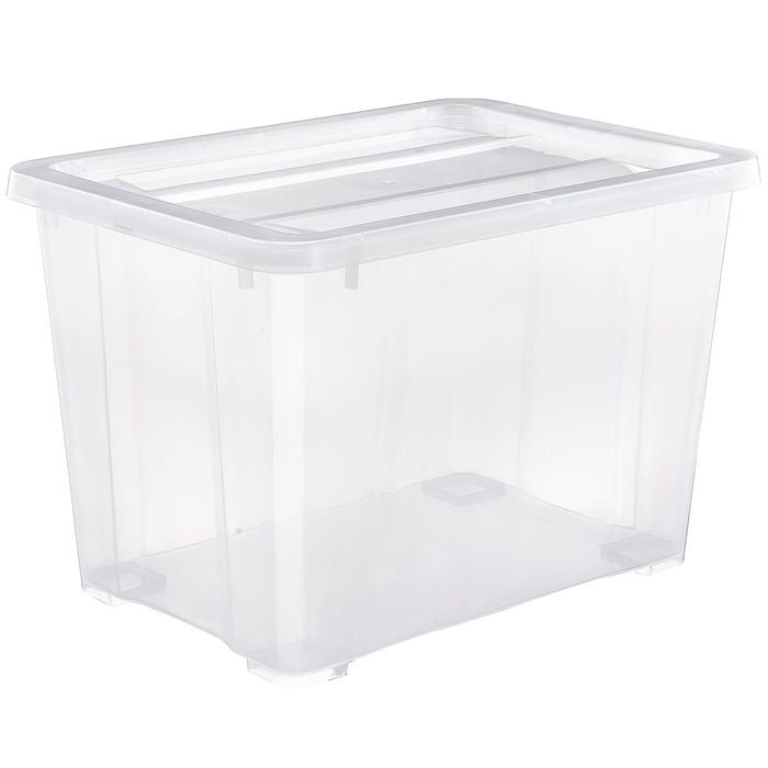 All Set 20L Clear Modular Storage Container - Bunnings Australia