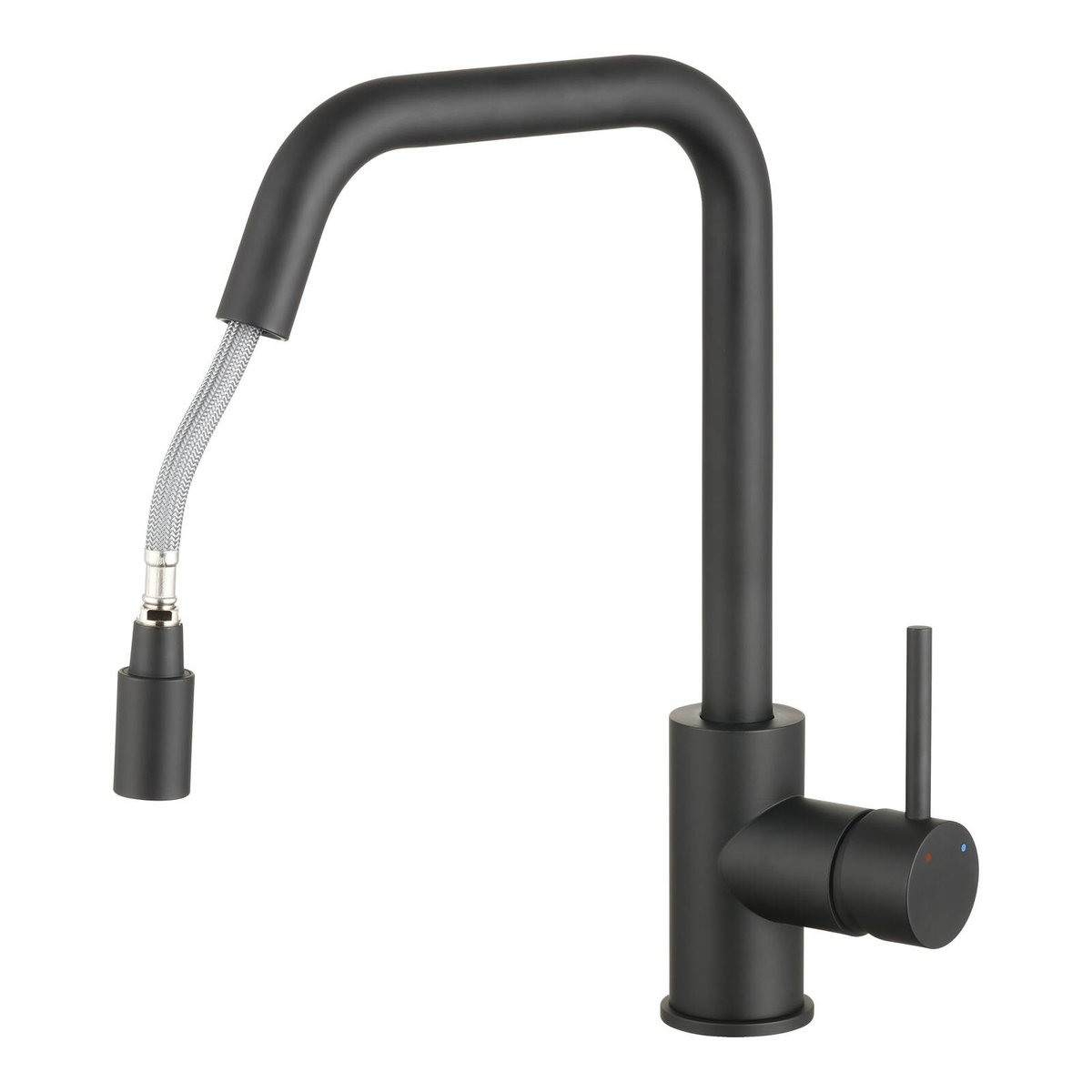 Estilo 35mm Matte Black Side Lever Pull Down Sink Mixer - Bunnings ...
