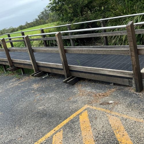 Matrix 1200 x 400 x 40mm Charcoal Fast Floor Panel - Bunnings Australia