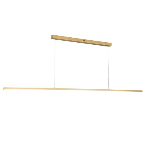 Vencha Beam 48w LED Linear Pendant Light - 2m Gold - Bunnings Australia