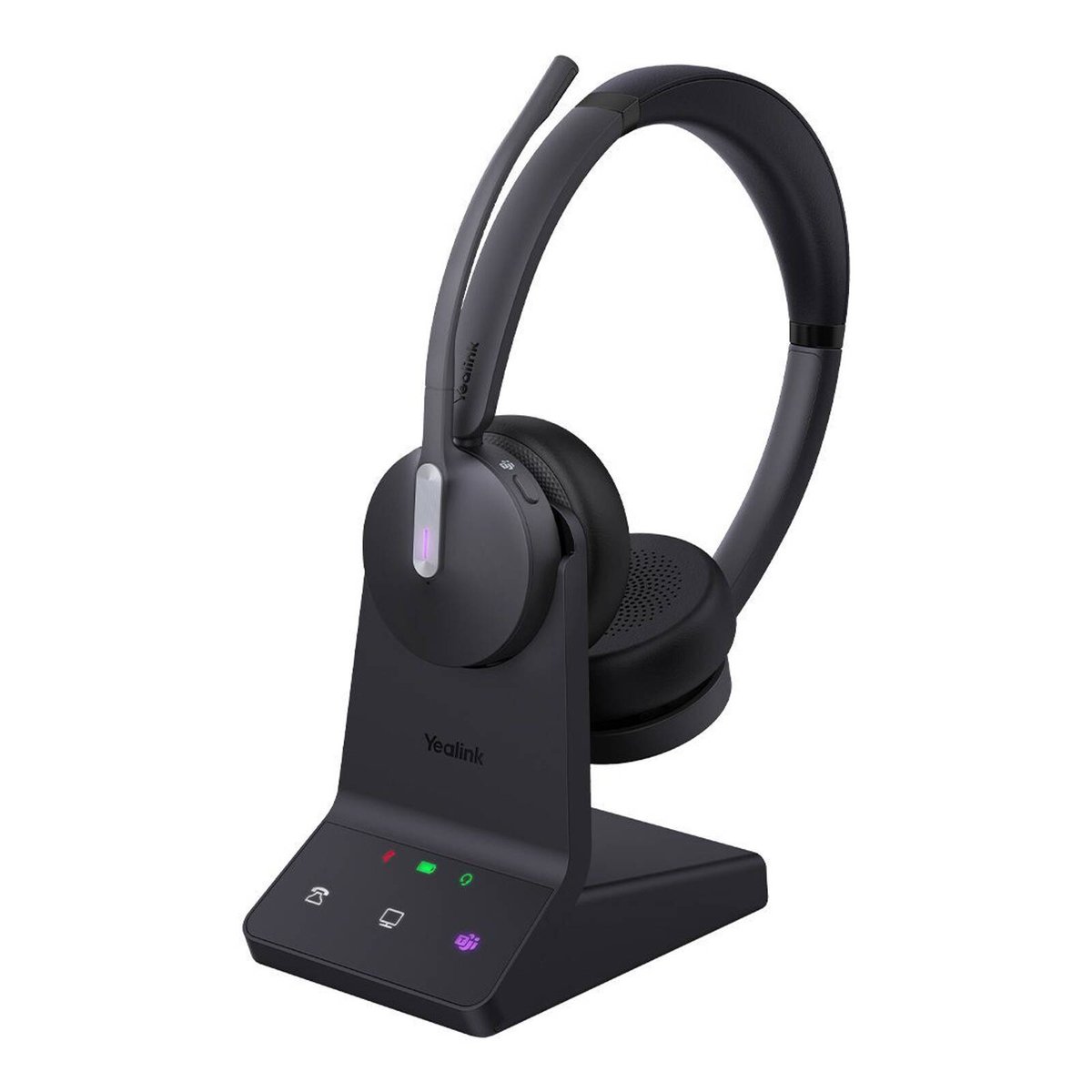 Yealink BH70 Bluetooth Wireless Dual Headset with Stand Teams USB-C/A ...
