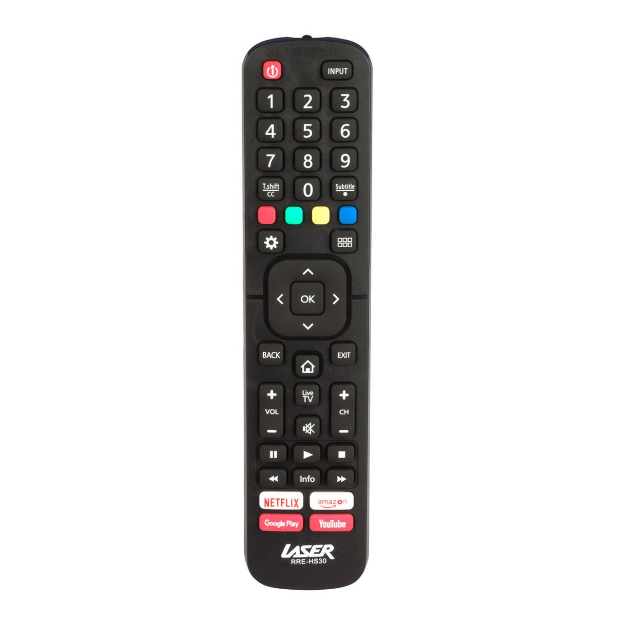 Laser Remote Control for Hisense TV (Black) - Bunnings Australia