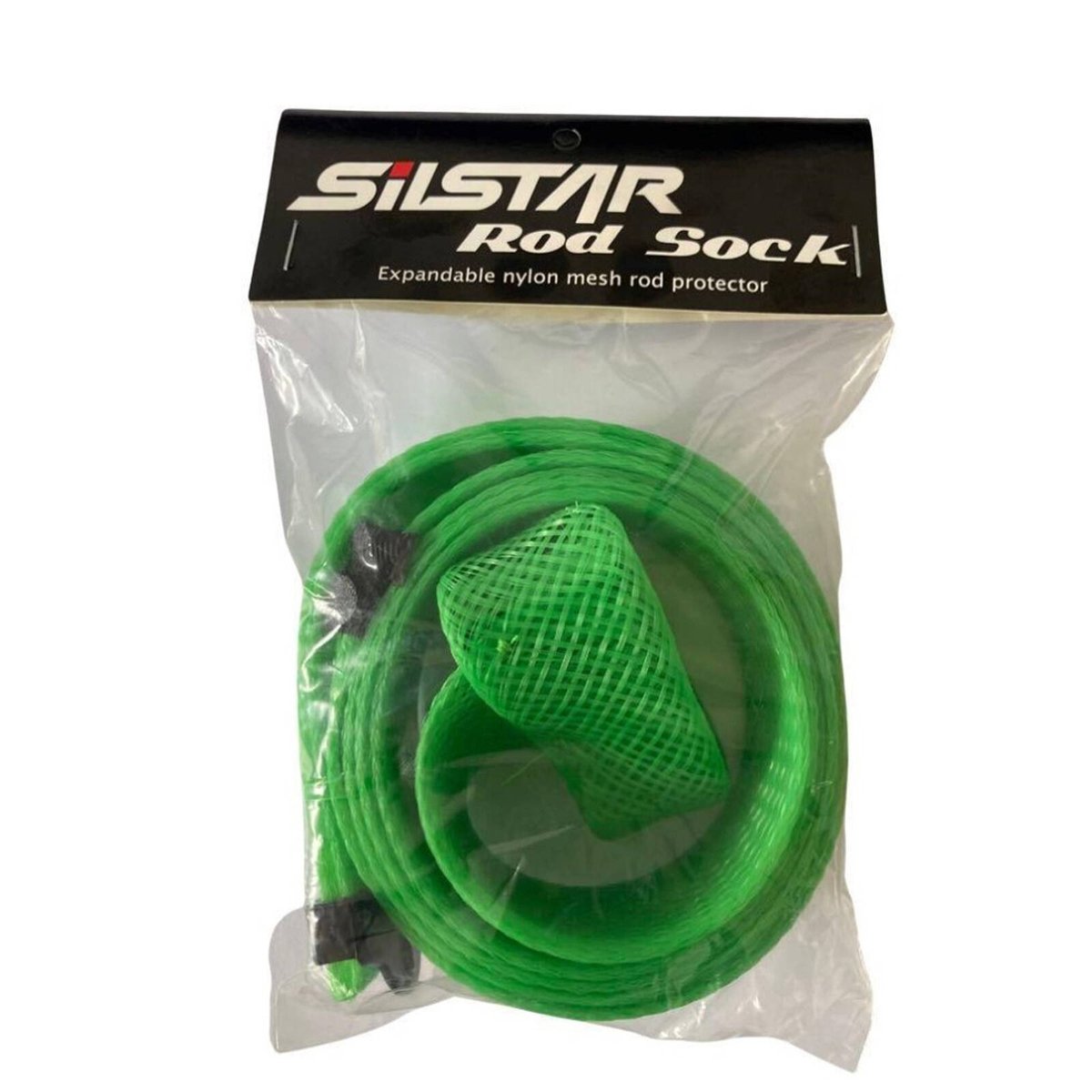 Silstar Fishing Rod Sock For Spin Rods Up To 7'6 - Expandable Mesh Rod ...