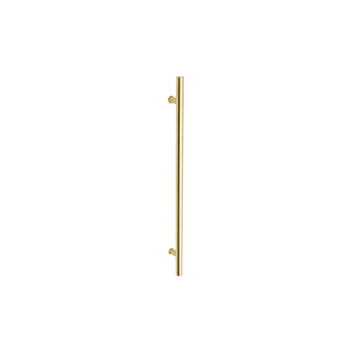 Zanda 900mm Satin Brass Back To Back Round Profile Pull Handle 7092BBSB ...
