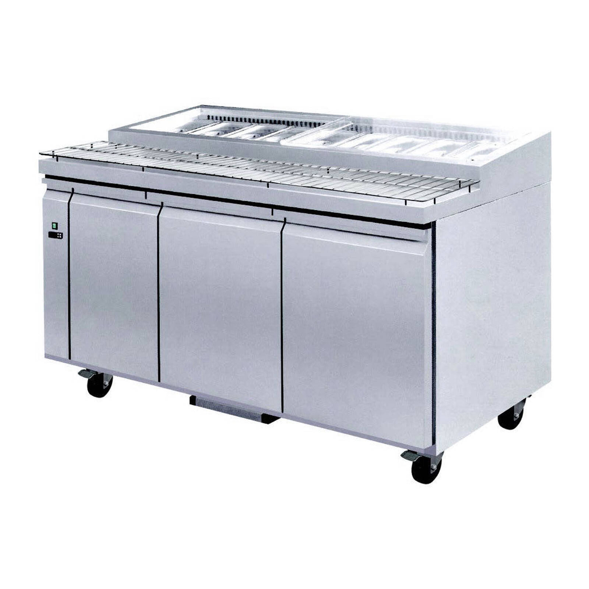 PWB180 three door DELUXE Pizza Prep Bench - Bunnings Australia