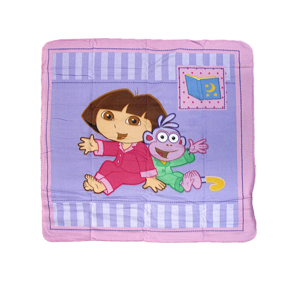 Caprice Polar Fleece Throw Rug Dora Explorer with Monkey 100 x 100 cm - Bunnings Australia