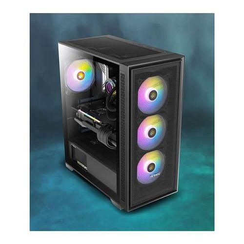 Antec AX81 Elite E-ATX Tempered Glass Mid Tower Gaming Case [AX81EL ...