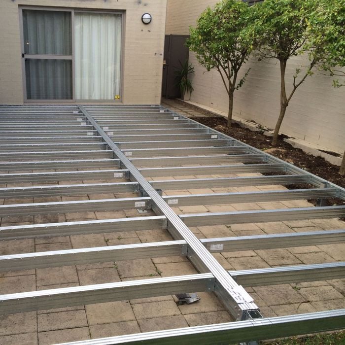 Boxspan 100 x 50 x 1.2mm 6m Spantec Galvanised Beam - Bunnings Australia