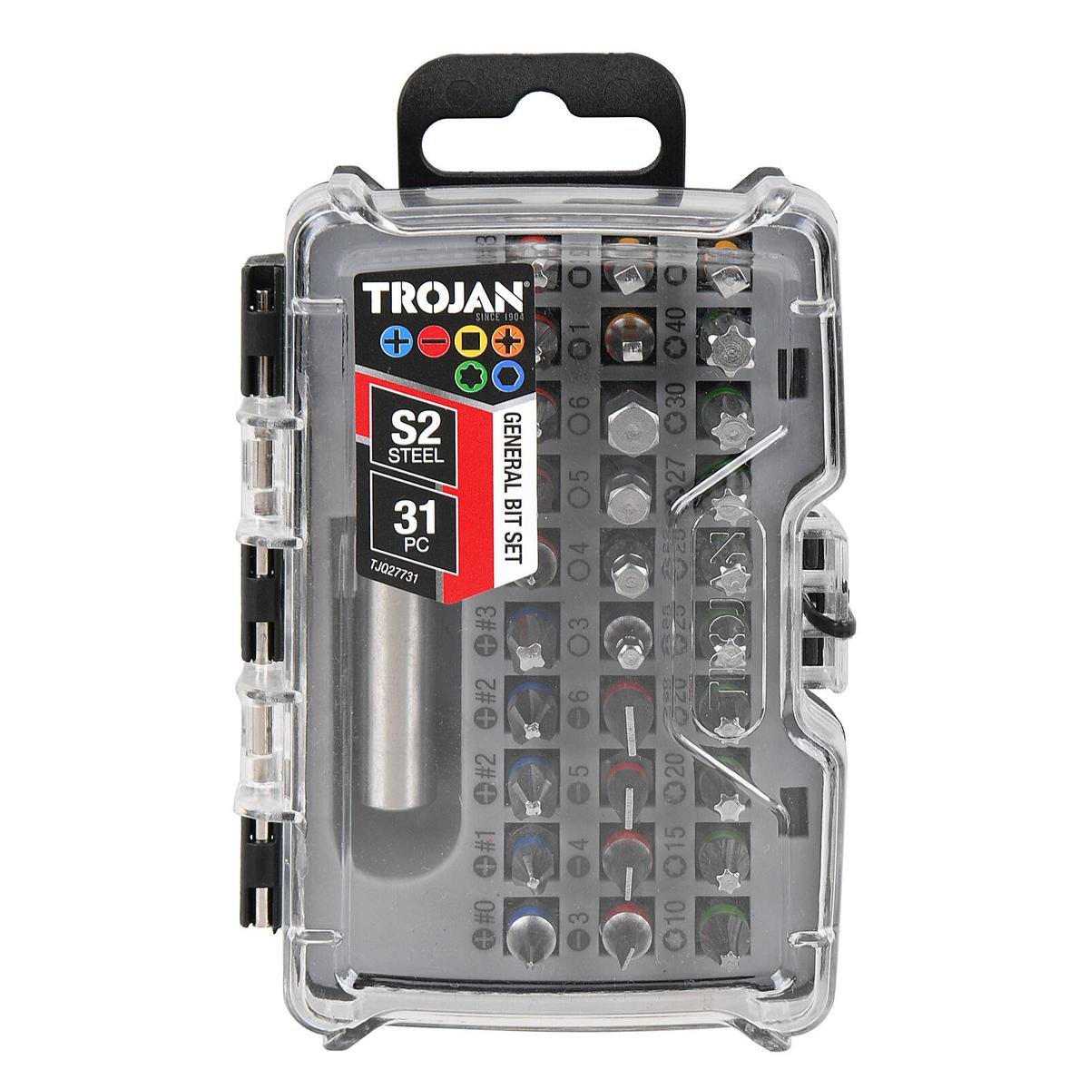 Trojan 31 Piece Bit Set - Bunnings Australia