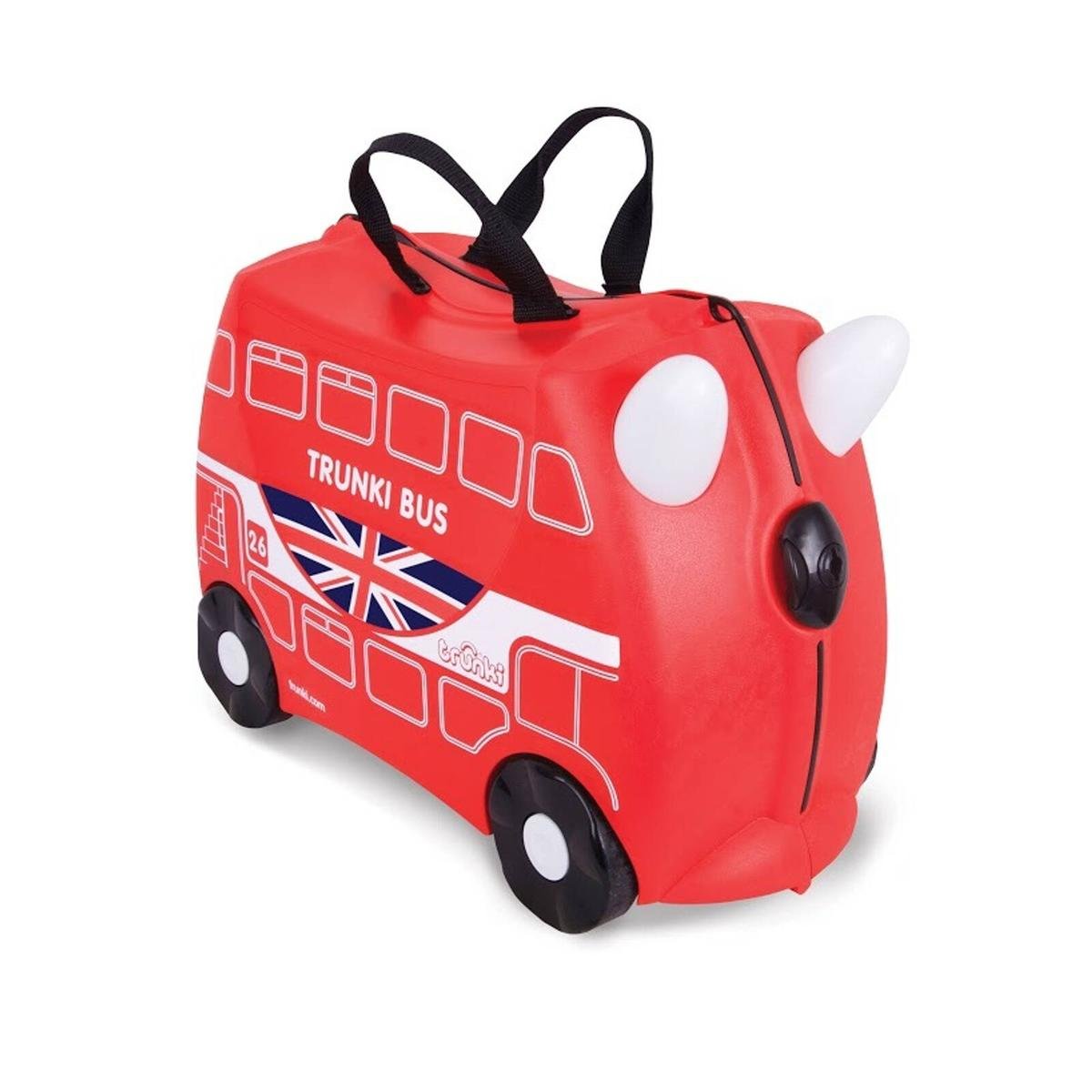Trunki Ride on Kids Suitcase Luggage Toy Box | Boris Bus - Bunnings ...