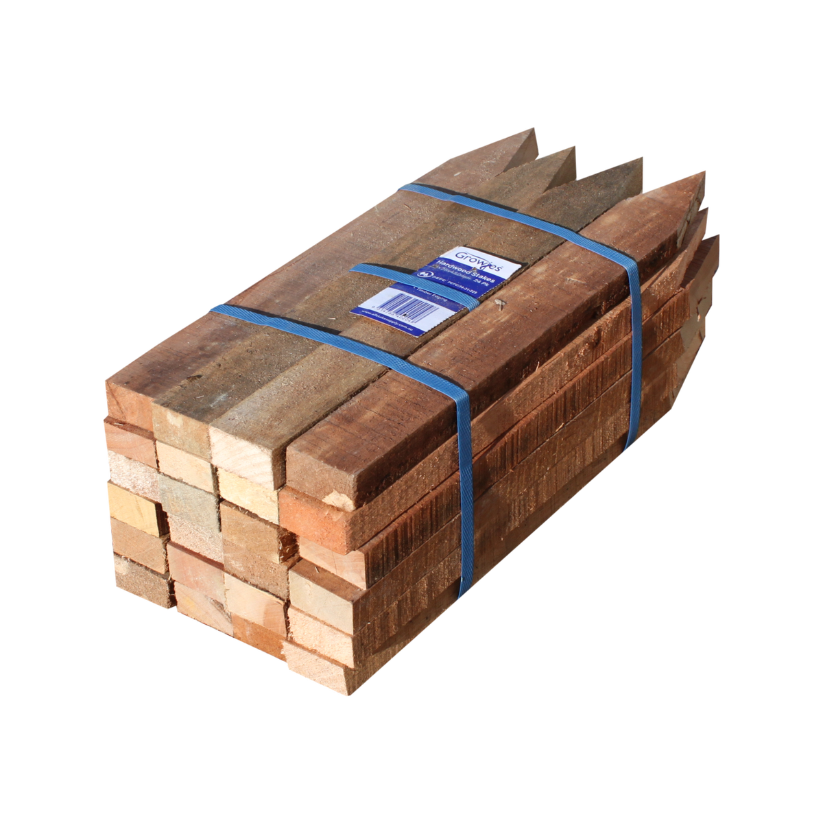 Growies 50 x 25mm 450mm Hardwood Garden Stakes - 24 Pack - Bunnings ...