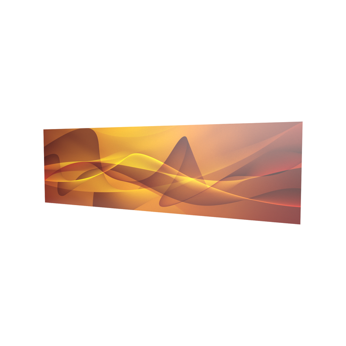 Bellessi 730mm x 595mm x 5mm Motiv Glass Filler Panel - Turbulent ...