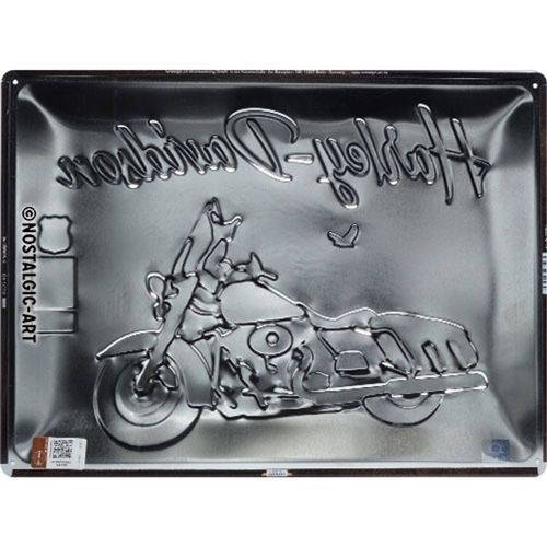 Nostalgic-Art Large Sign Harley-Davidson Route 66 Road King Classic ...