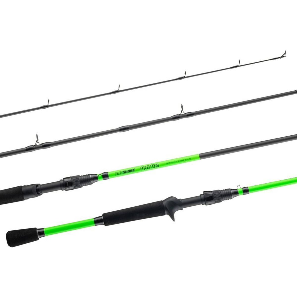 Bite Science 6'6 Proton 4-8kg 2 Piece Baitcaster Fishing Rod - Bunnings ...