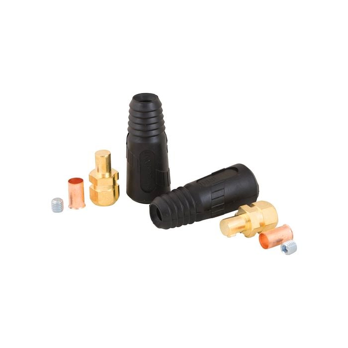 Bossweld 25mm Male Dinse Connectors - 2 Pack - Bunnings Australia