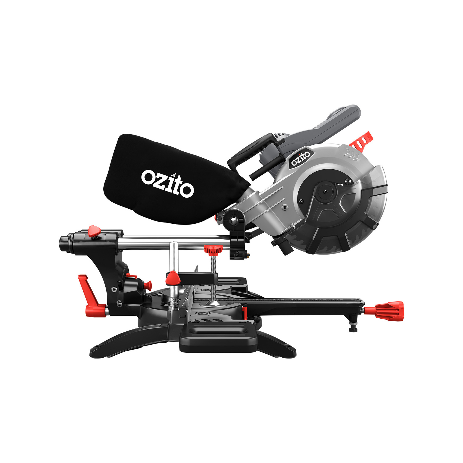 Ozito 1800W 210mm 8 1 4 Double Bevel Sliding Mitre Saw SCMS 1621 Bunnings Australia