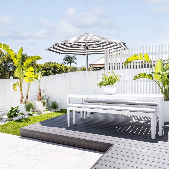 Ekodeck 137 x 23mm 5.4m Ironwood Designer Edge Board Composite Decking ...