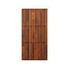 SpecRite 1800 x 902mm Pre-Oiled Merbau Alternating Slat Fence Panel ...