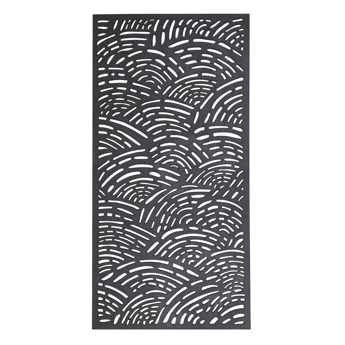 Jack Matrix 1800 x 900 x 6mm Charcoal Curves Screen Panel - Bunnings ...