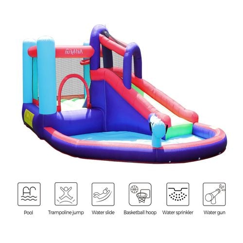 AirMyFun Inflatable Bounce House Water Slide Park Trampoline Jumping ...