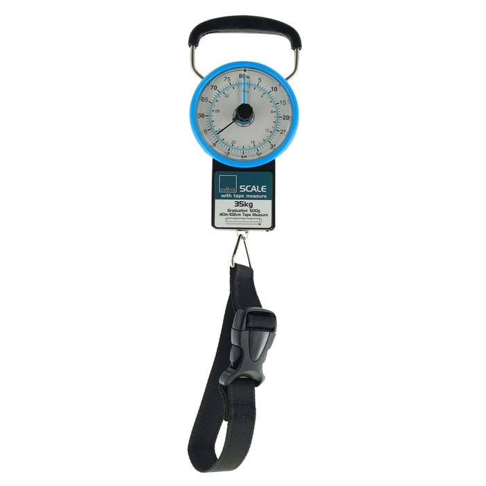 Milleni Hand Held Manual Analogue Luggage Scales Portable Travel Grey ...