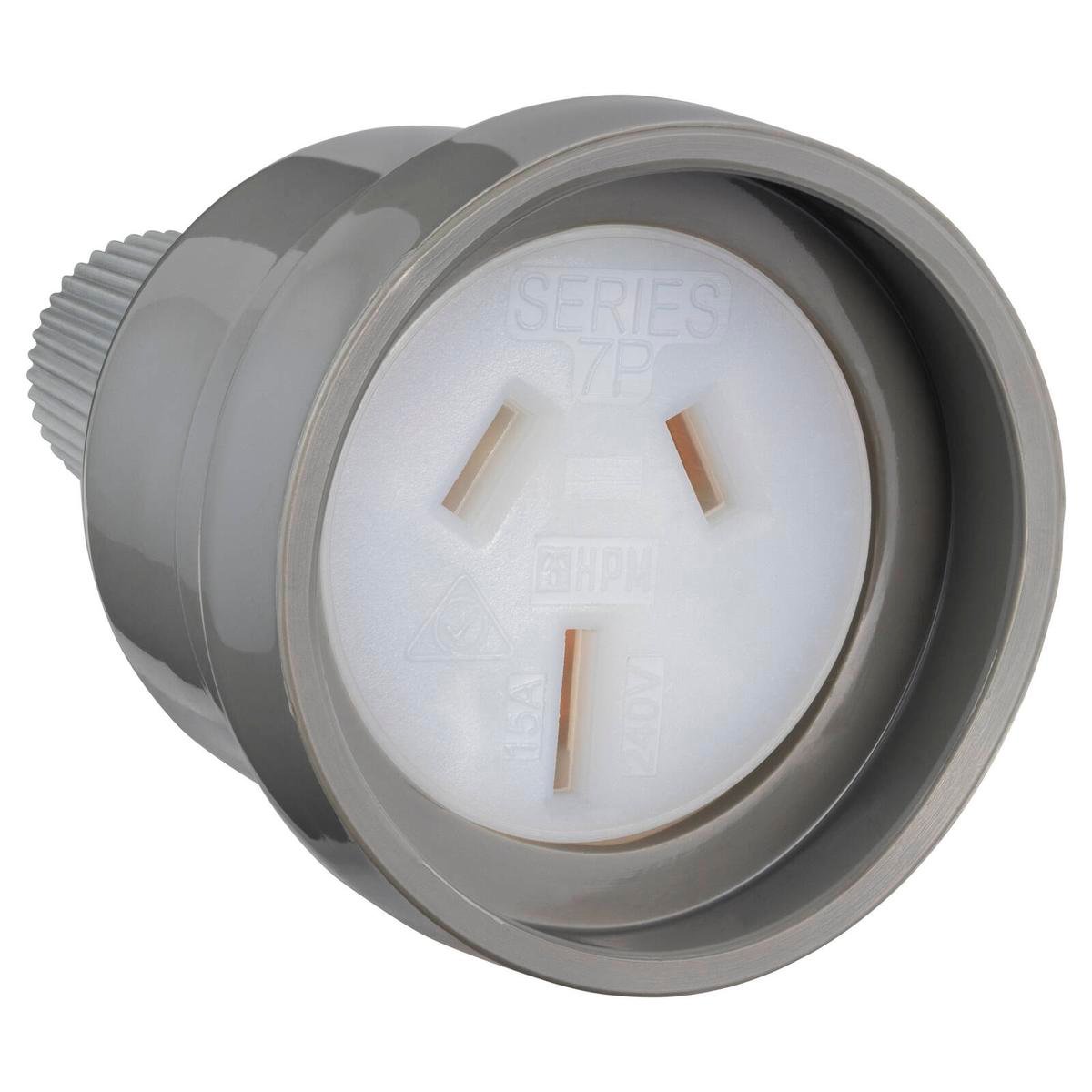 HPM 10A Grey Socket Plug Extension - Bunnings Australia