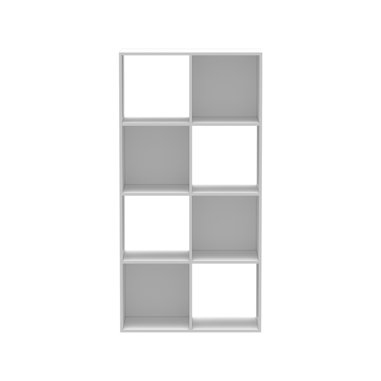 Flexi Storage Clever Cube White 2 x 4 Compact Storage Unit Bunnings Australia