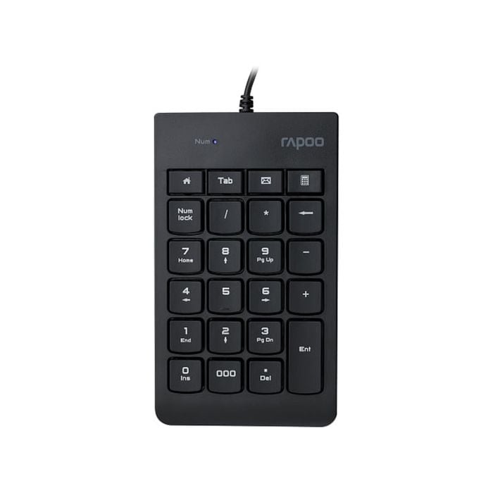 Rapoo Wired Numeric Number Pad Keyboard [K10] - Bunnings Australia