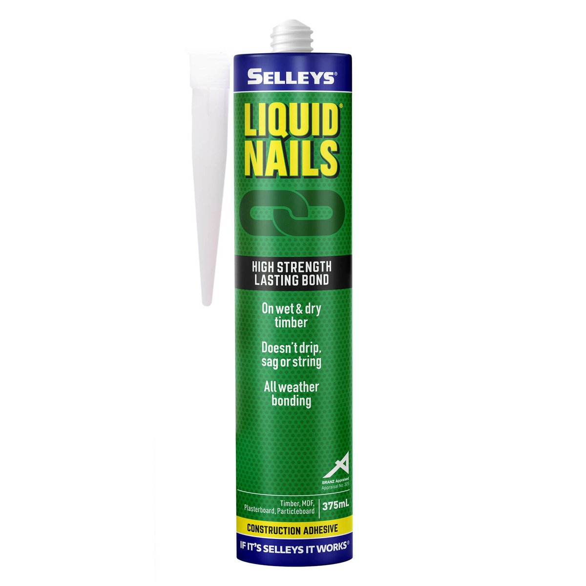 Selleys 375ml Liquid Nails Construction Adhesive - Bunnings New Zealand