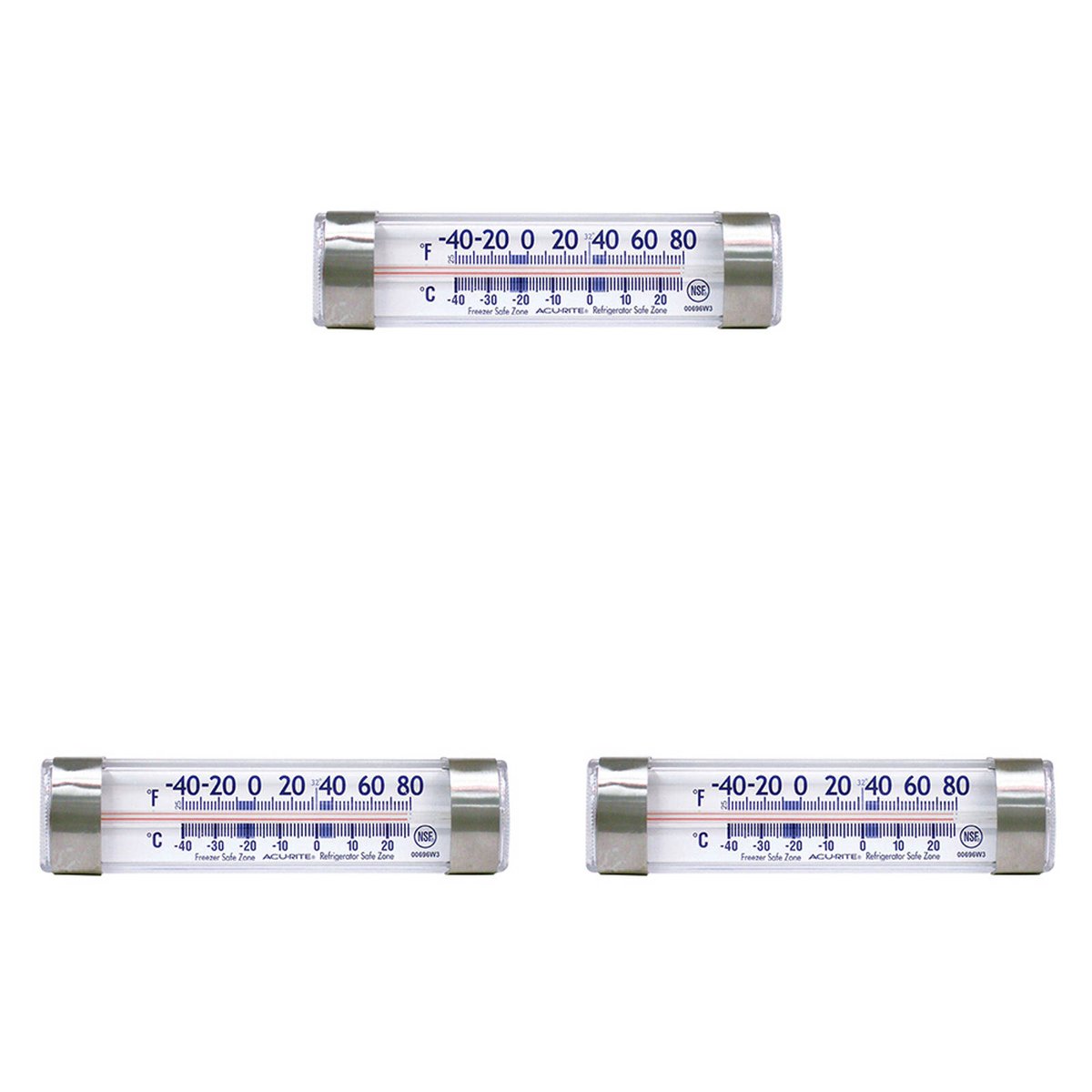 3PK Acurite Refrigerator Freezer Fridge Thermometer Bar Home Kitchen ...