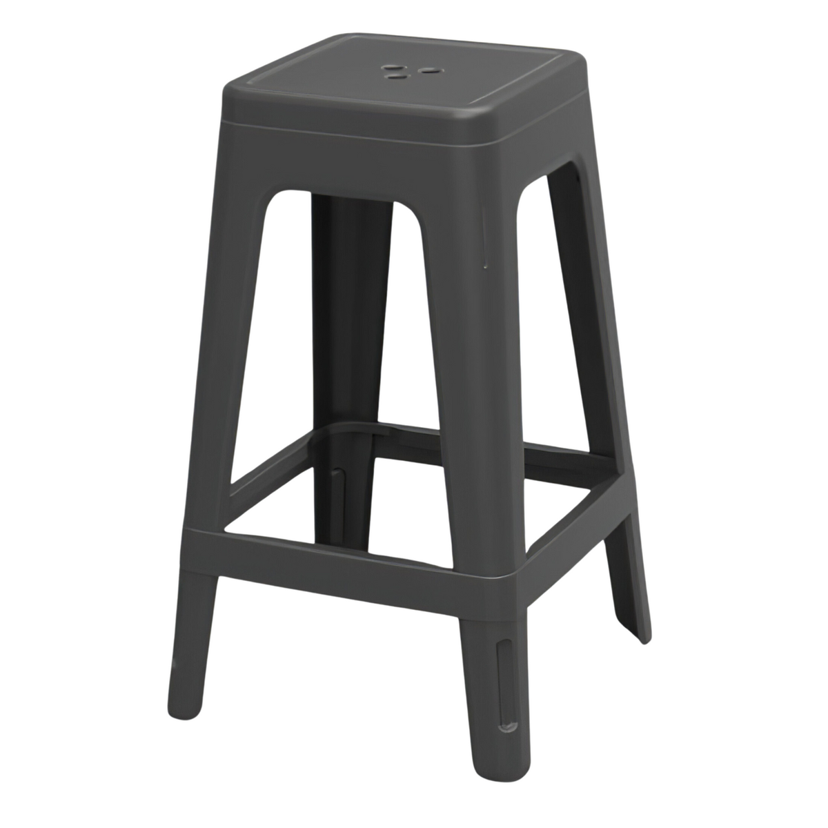 Keter Graphite Lucca Indoor/Outdoor Bar Stool - Bunnings Australia