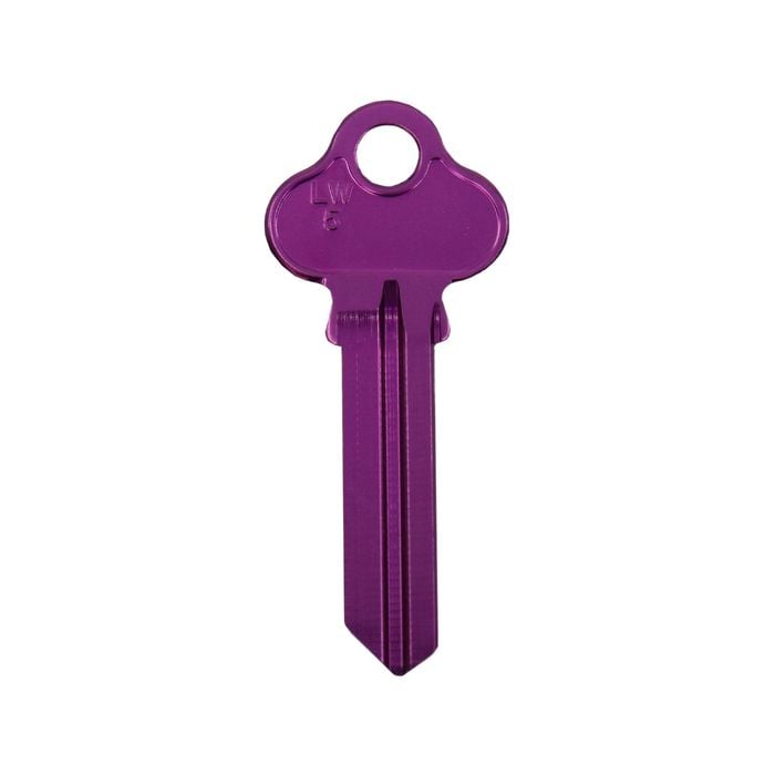 EHI LW5 Purple Blank Key - Bunnings Australia