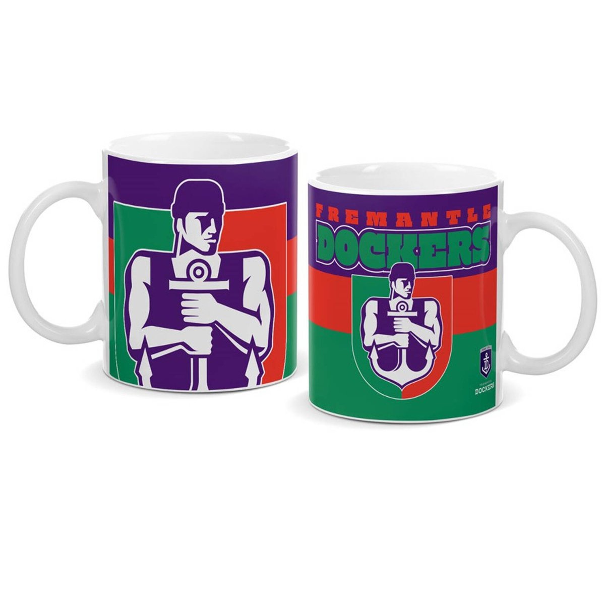 Fremantle Dockers AFL Team Ceramic Massive 20oz Coffee Mug Cup ...