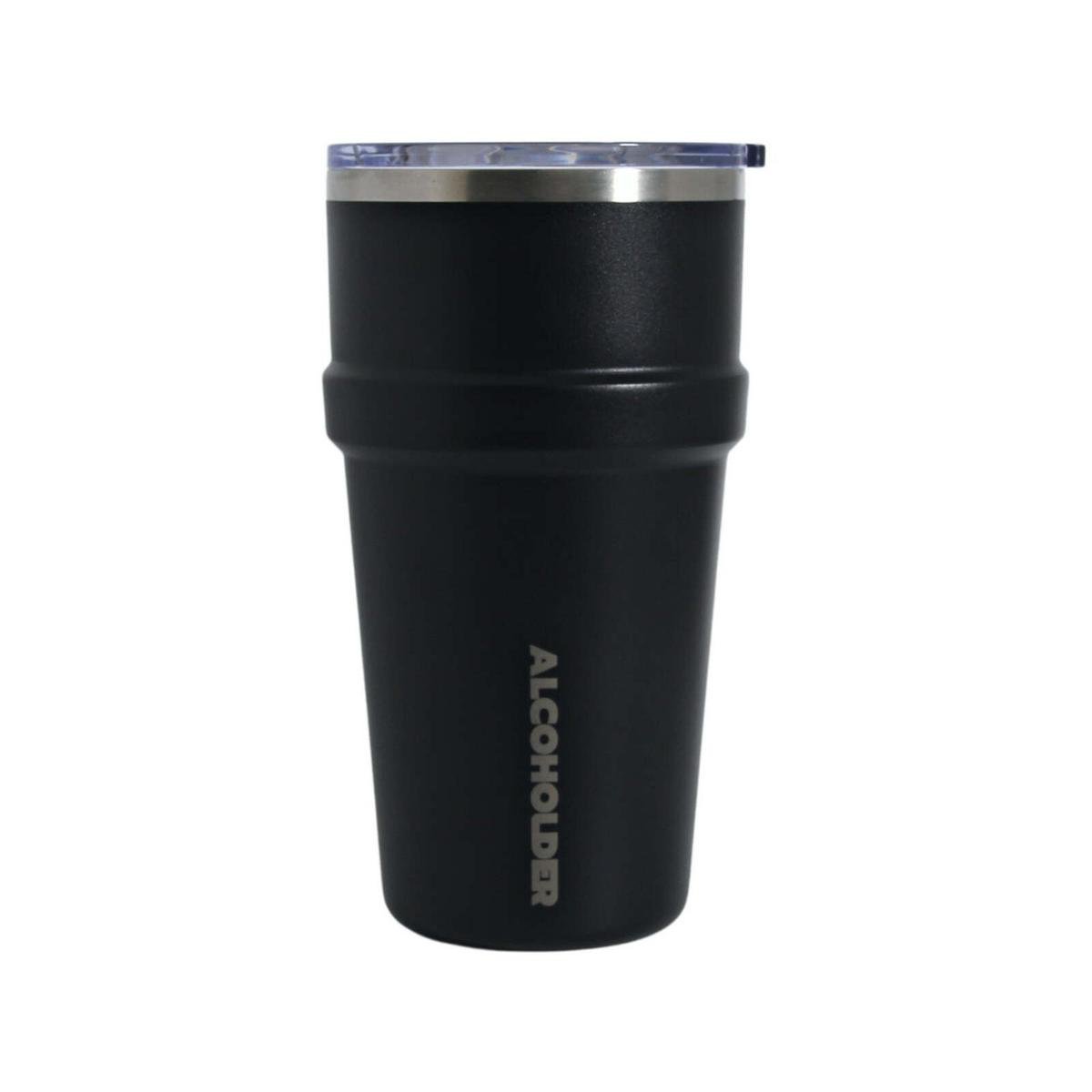 STAX Stackable Tumbler 475ml (16oz) Black Matte - Bunnings Australia