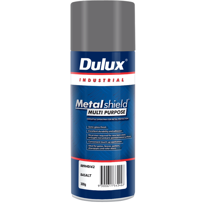 Dulux 300g Metalshield Multipurpose Spray Paint Basalt - Bunnings Australia