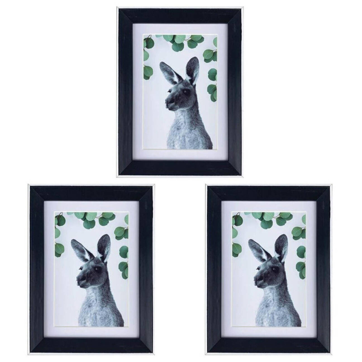 3PK Frankie & Me Wooden Border 6x8'' Picture Frame Home/Office Photo ...