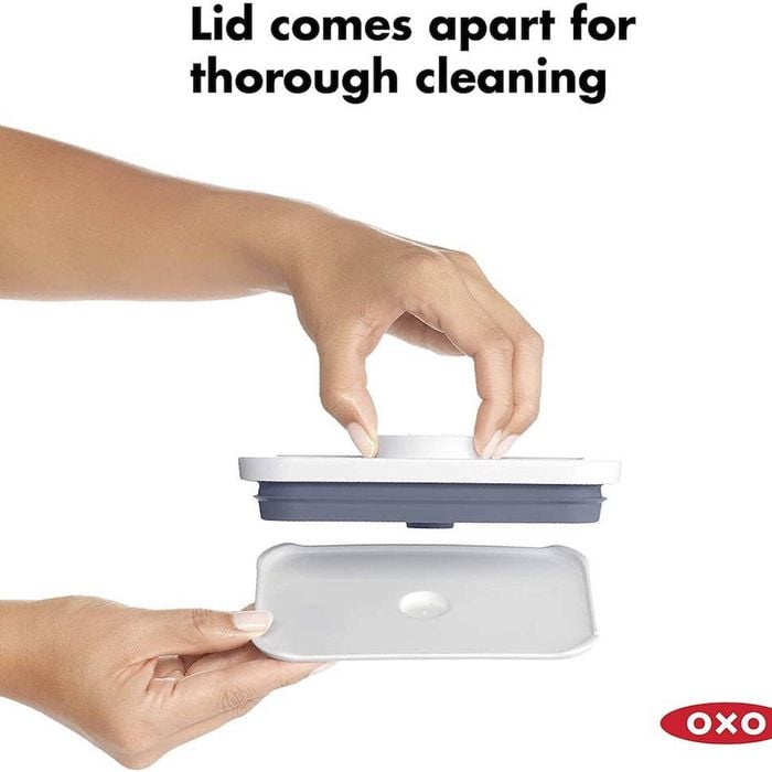 OXO Good Grips Pop 2.0 Big Square Short Container 2.6L | Set of 2 - Bunnings Australia