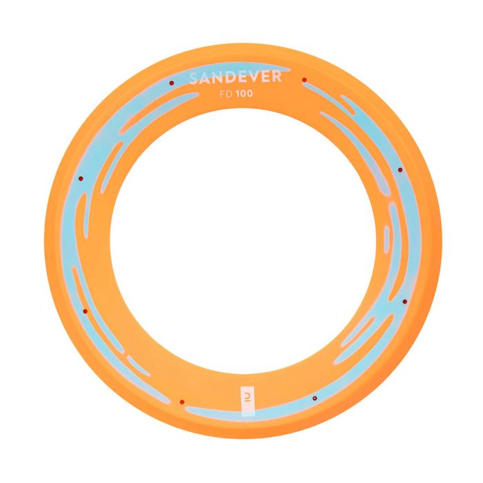 Olaian Soft Flying Ring - Fluo Pale Mango - Bunnings Australia