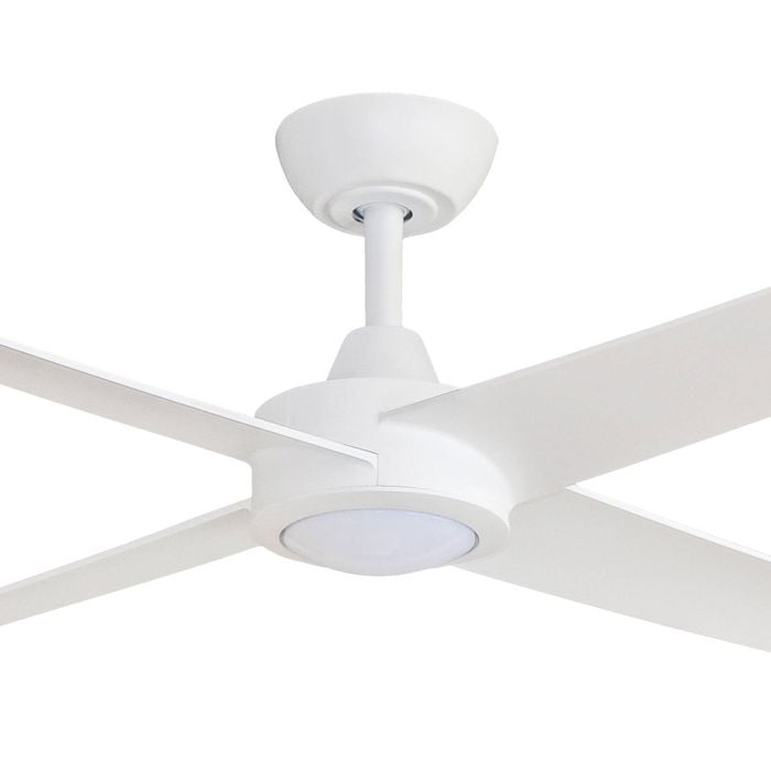 ThreeSixty 122cm White 4 Blade DC Ambience Ceiling Fan With Uplight And ...