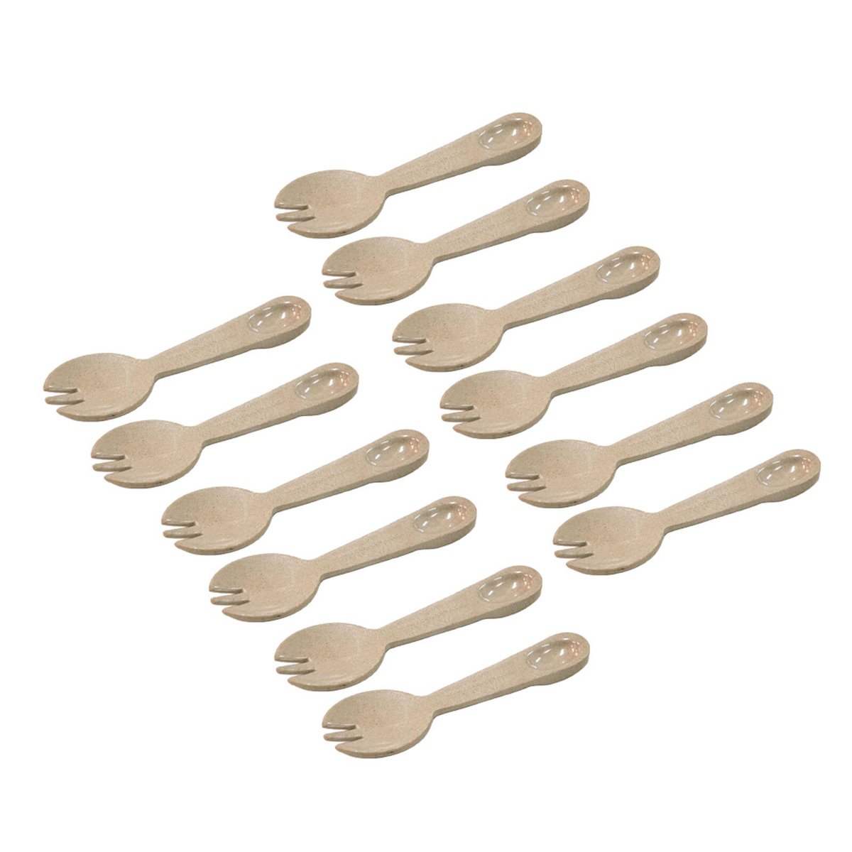 12PK EcoSouLife Rice Husk Soul Reusable/Biodegradable Kids Feeding Baby ...