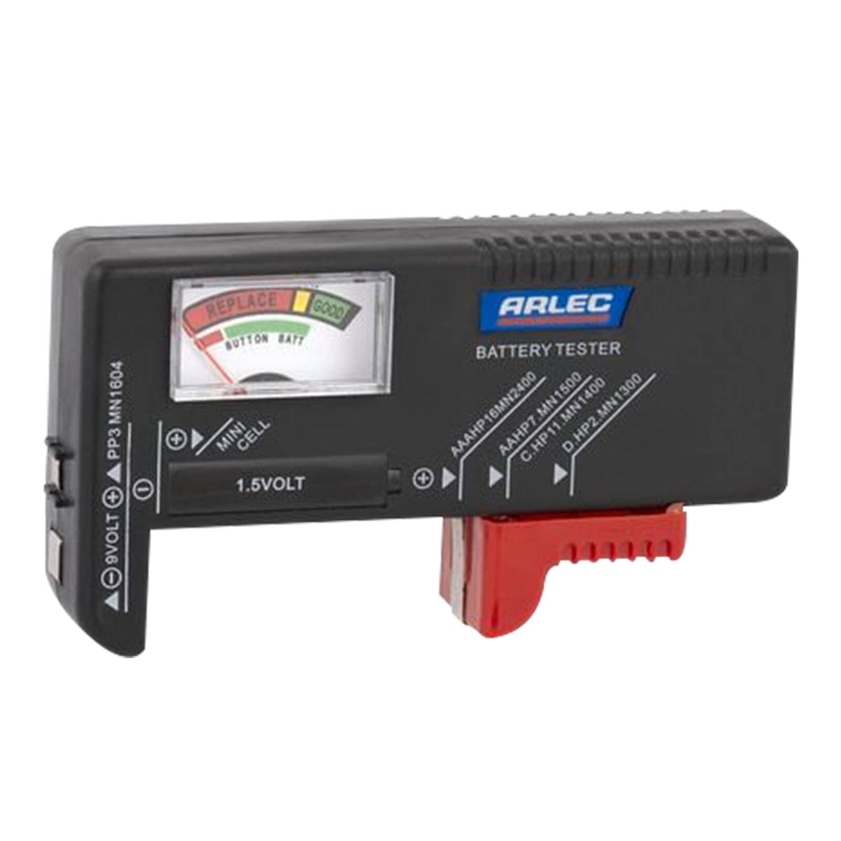 Arlec Battery Tester - Bunnings Australia
