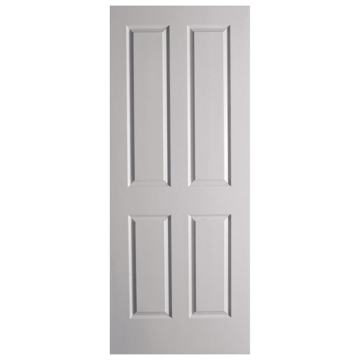 Hume Doors 1980 x 910 x 35mm Ascot 4 Panel Smooth Interior Door ...