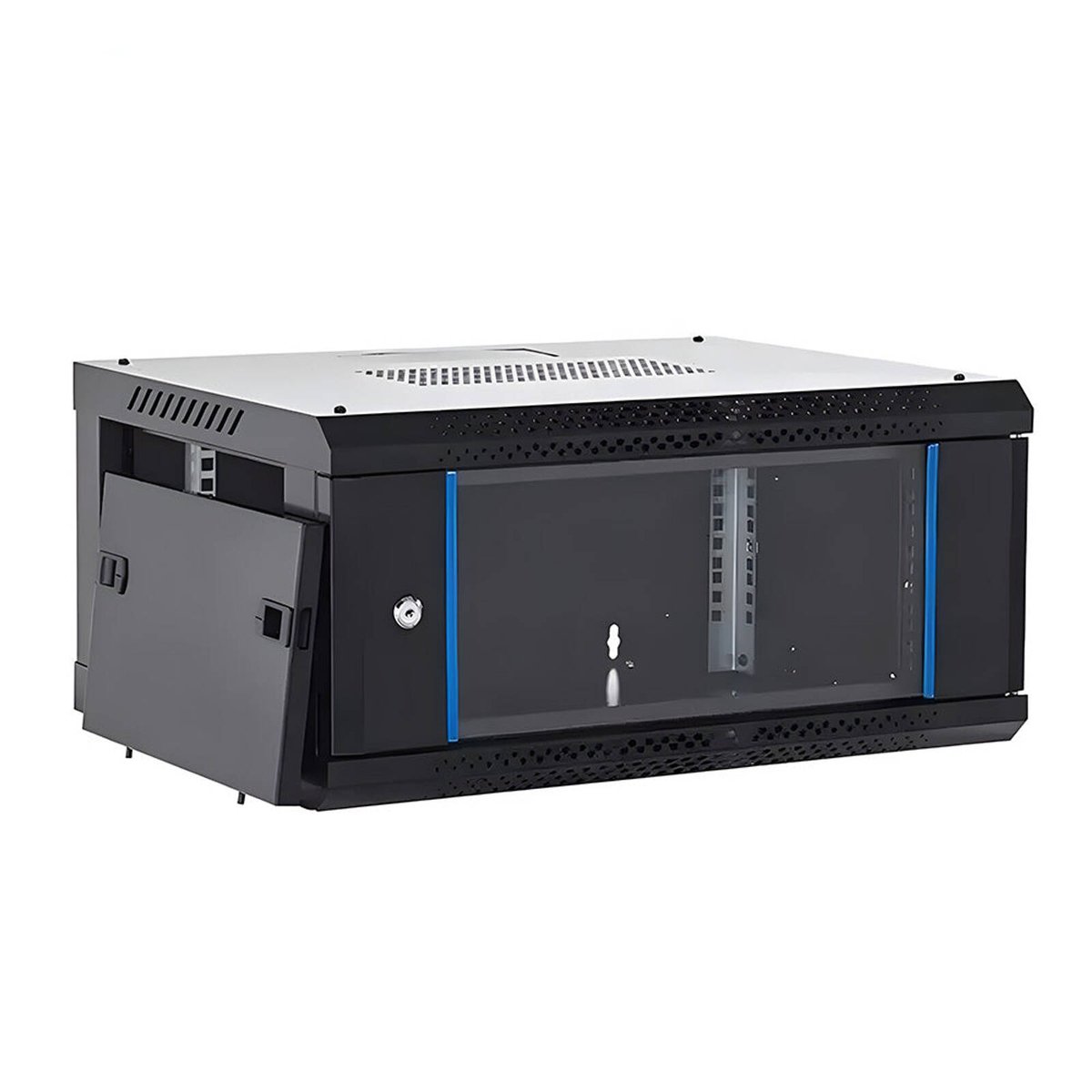 4U Network Cabinet Server Rack Wall Mount LAN Rack IT Equipment Max ...
