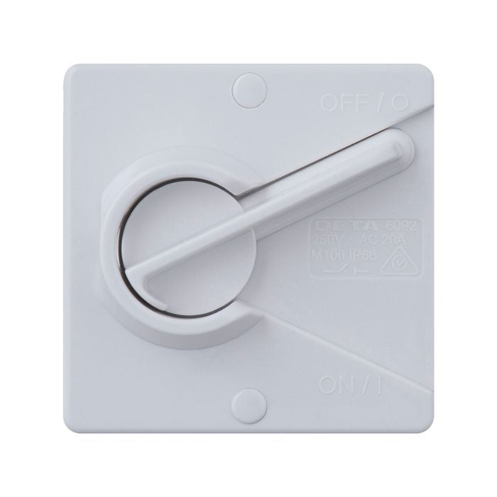 DETA 20 Amp Lockable Weatherproof Isolator - Bunnings Australia