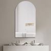 Barelli 900 x 500mm Frameless Rear Lit Arch LED Mirror - Bunnings Australia