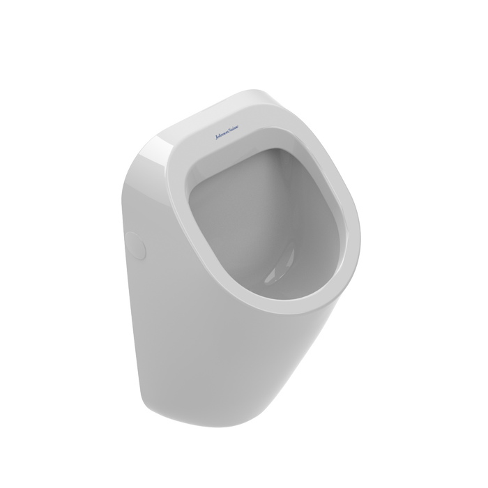 Johnson Suisse White Venezia Urinal Back Water Entry WELS 6 Star 0.8L ...