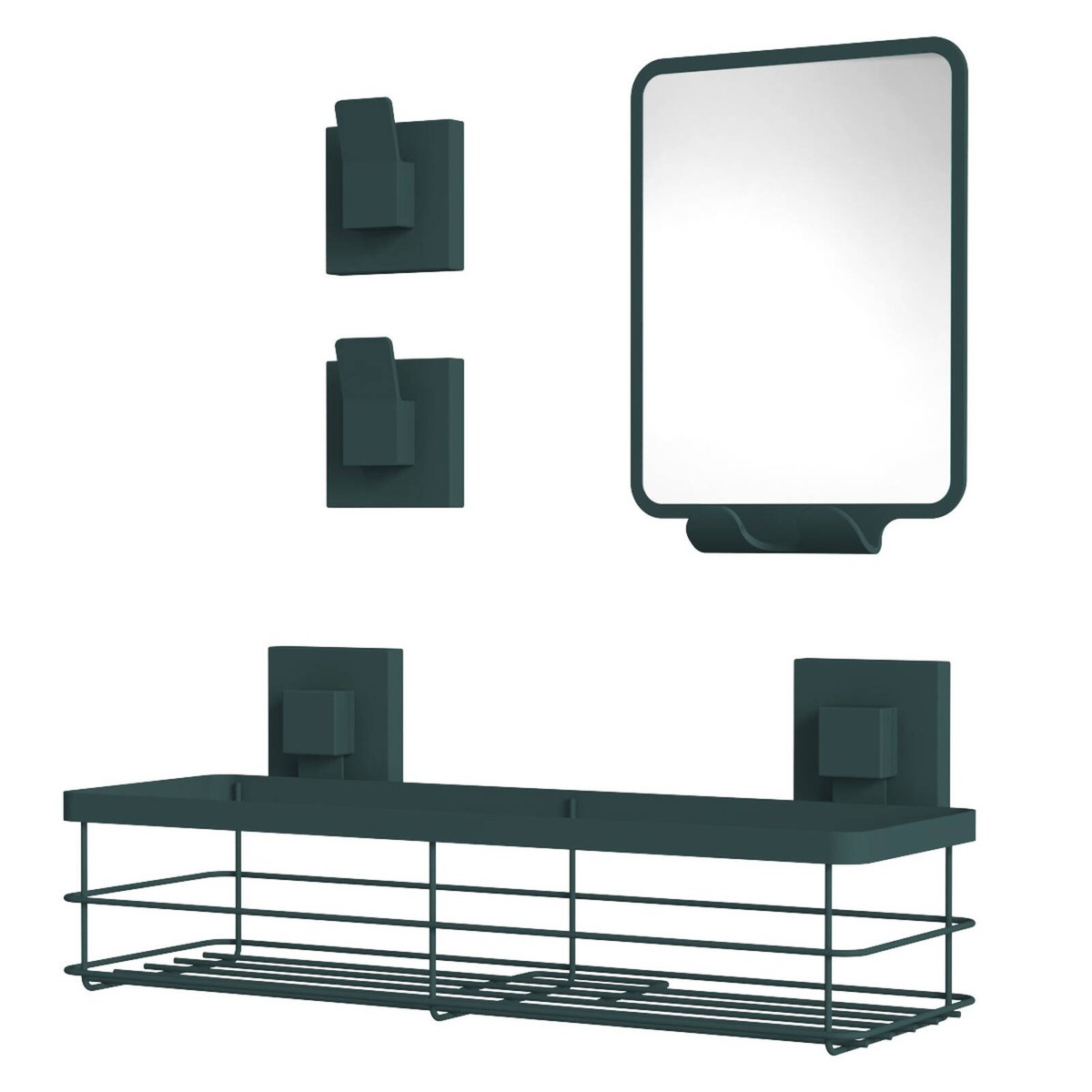 Fusion-Loc Matte Black Shower Value Pack - Bunnings Australia