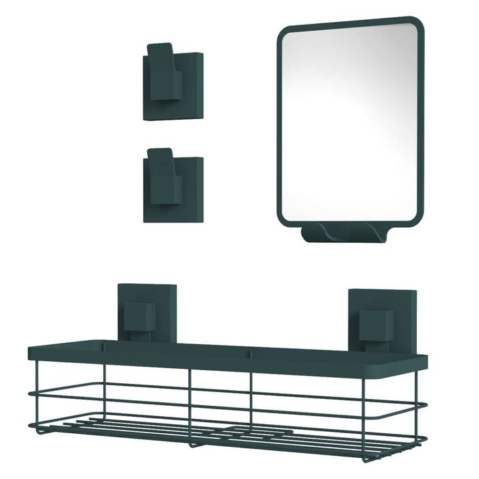 Fusion-Loc Matte Black Shower Value Pack - Bunnings Australia