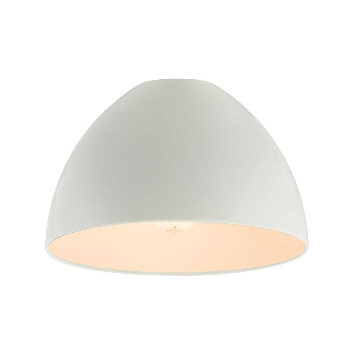 Mercator 25cm Matt White Metal Winslow Batten Fix - Bunnings New Zealand