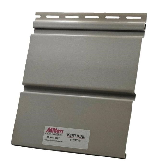 Mitten Vinyl Australia 3.66m Stratus Vertical Vinyl Cladding - Bunnings ...
